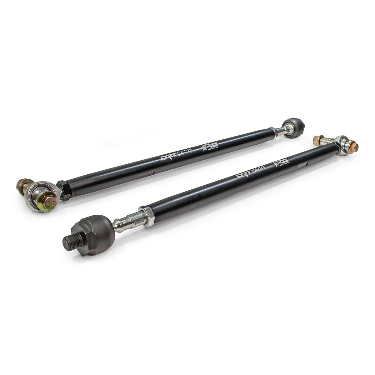 DRT Polaris RZR Turbo S/S4 HD Billet Aluminum Tie Rod Kit, (M16 Rack)